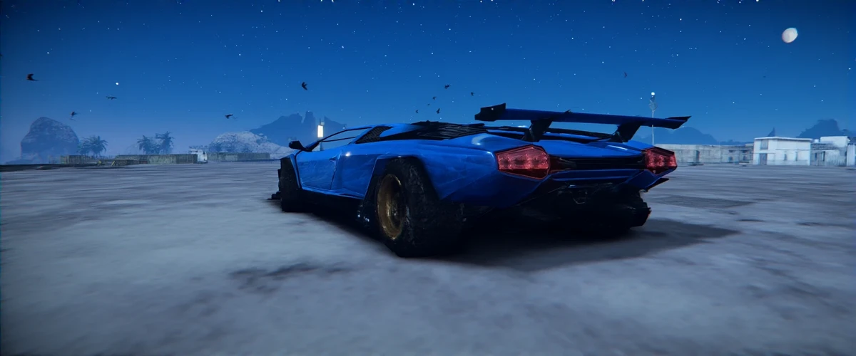 Trying to make Lamborghini Countach on Chroma v44 — Yodayo