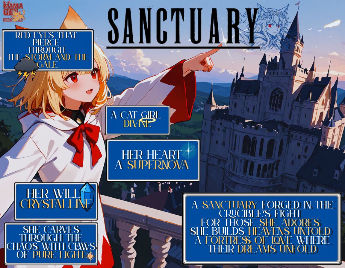 Mama Gen - Single - Sanctuary (out now on Suno) — Yodayo