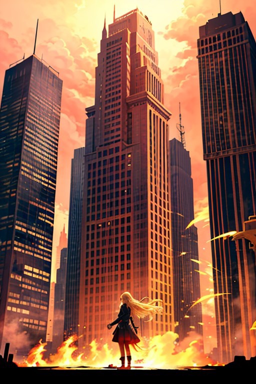 Everything is on fire — Yodayo