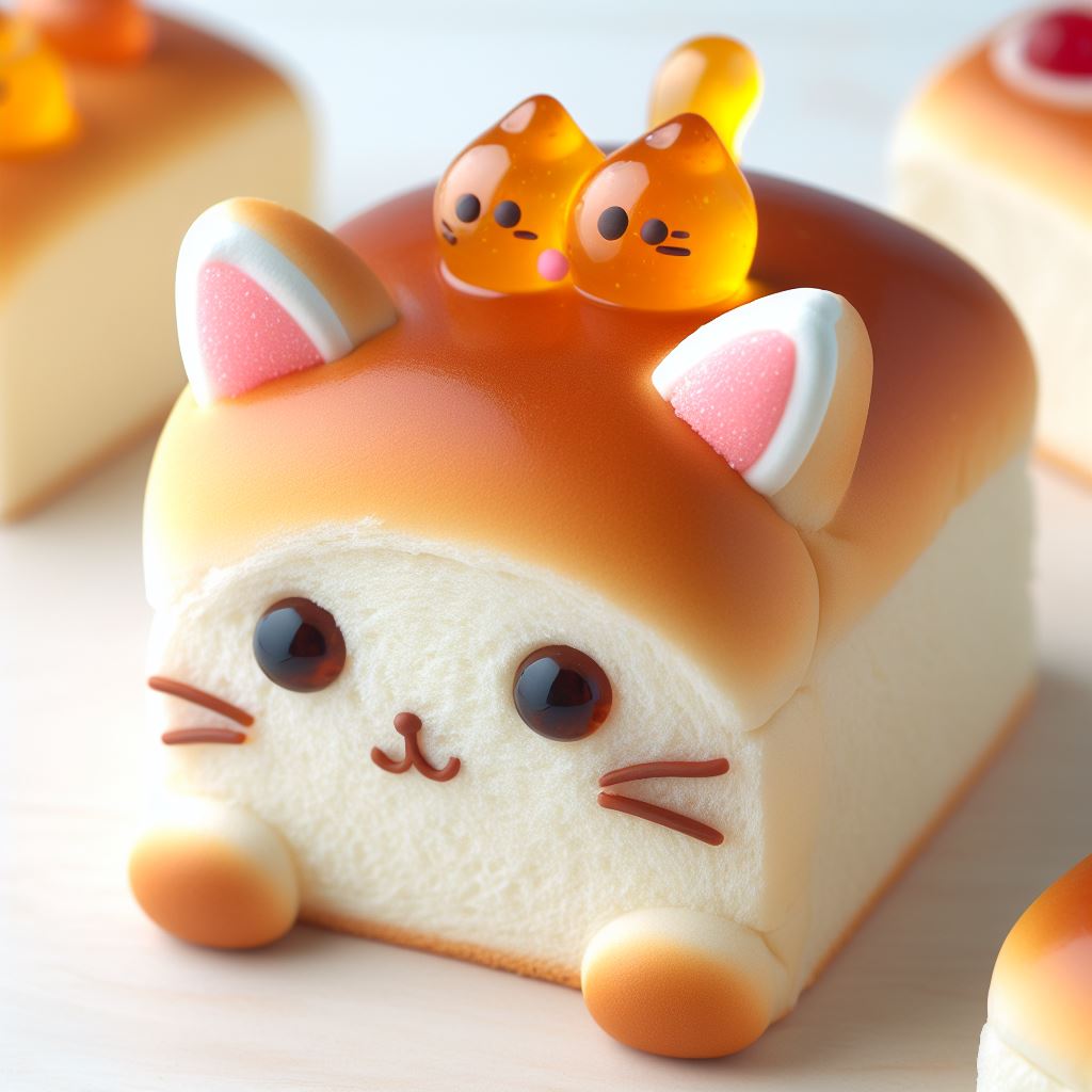 Cute bread cats! — Yodayo