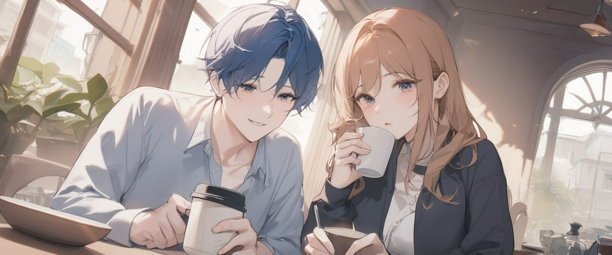 just drinking some coffee — Yodayo