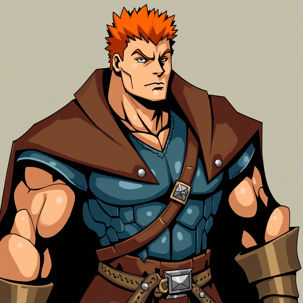 ginger warrior cartoon — Yodayo