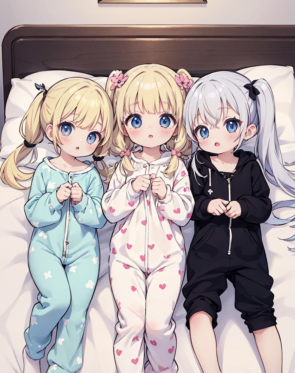 cute lolis in onesie — Yodayo