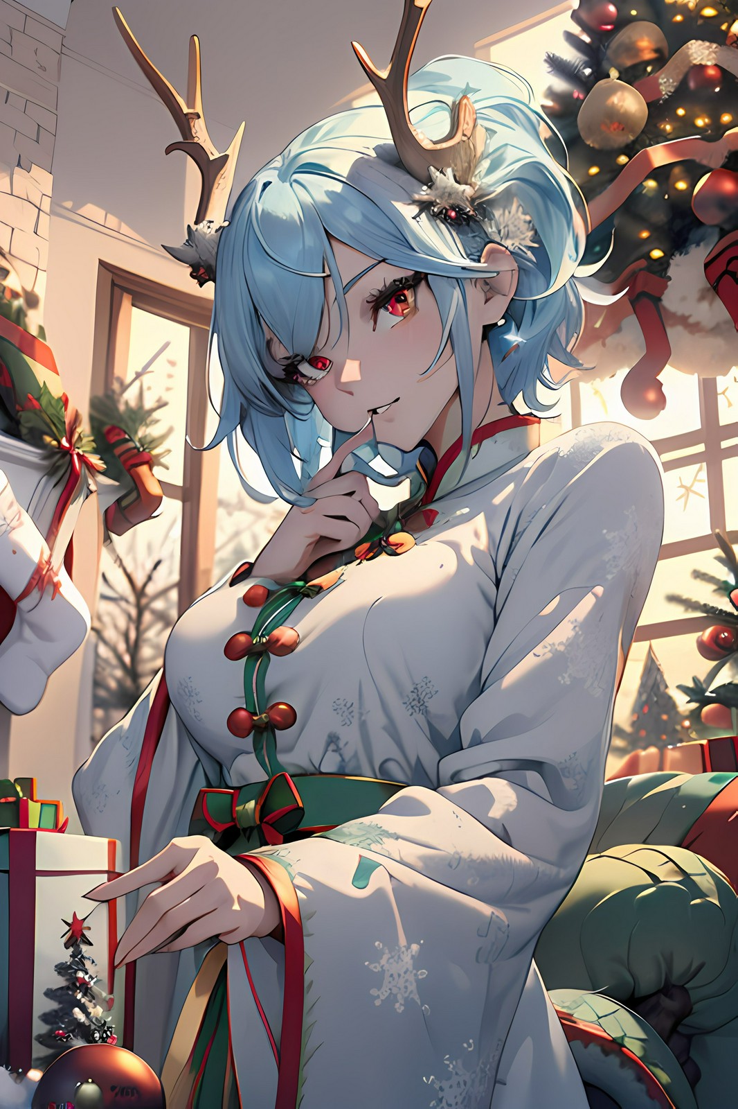 Ryo - Christmas tree (Day 2 of Rae's 25 days of christmas) — Yodayo