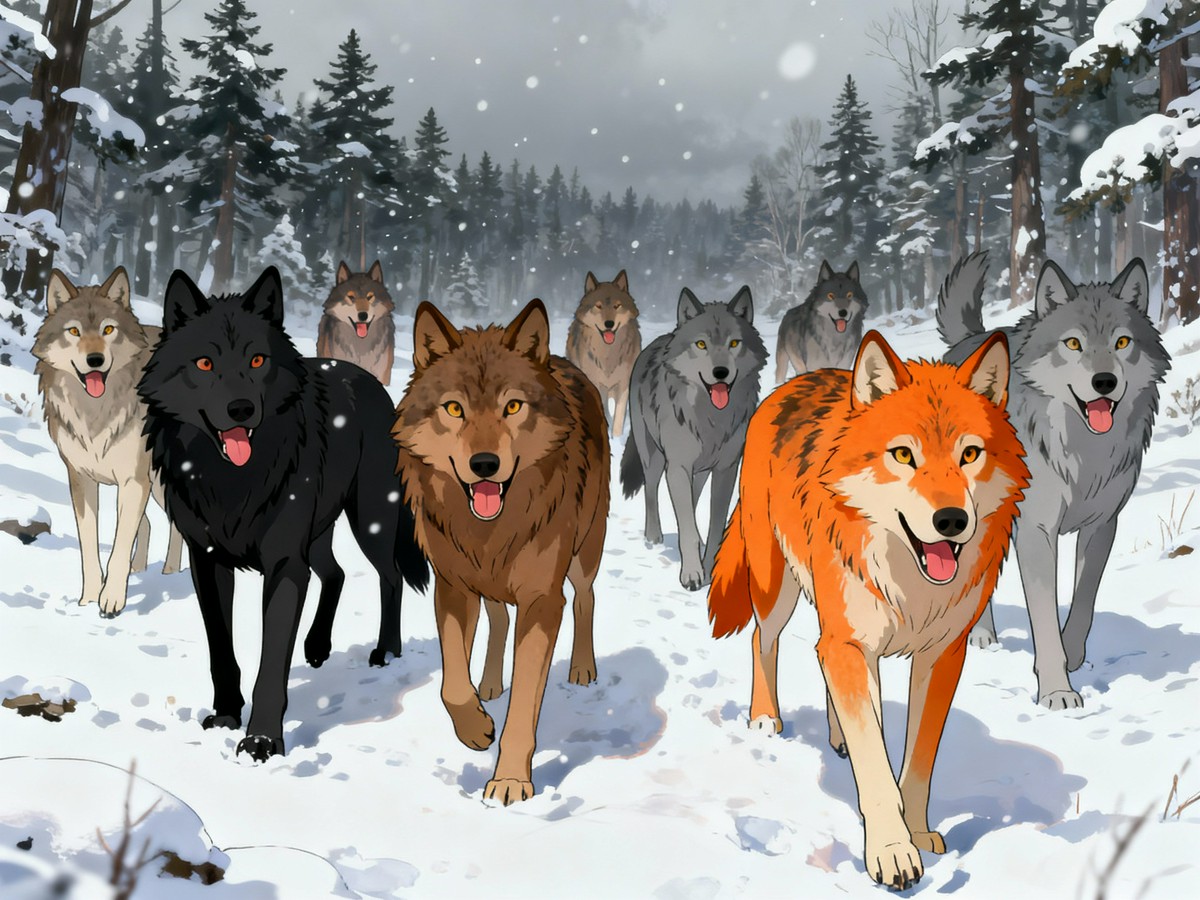 Wolf pack — Yodayo