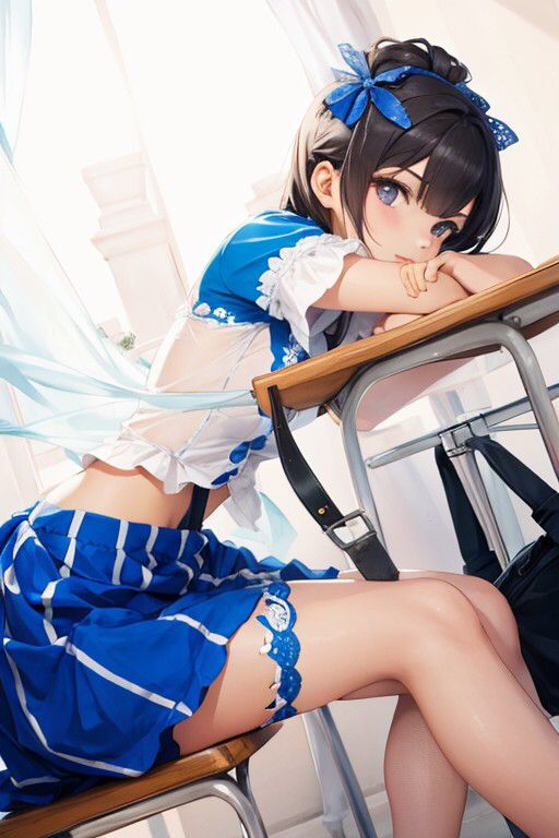 Beautiful blue 💙 — Yodayo