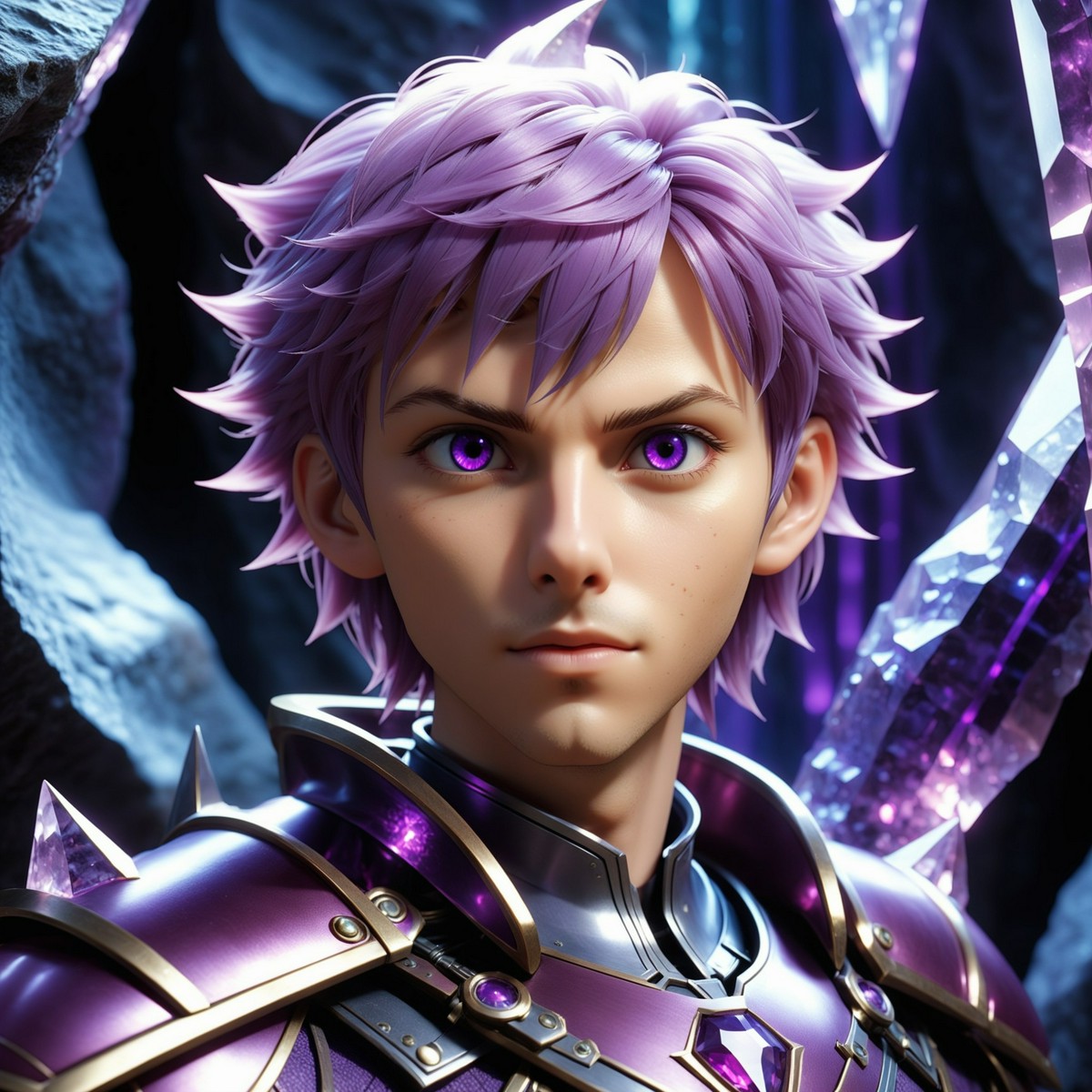 all purple — Yodayo