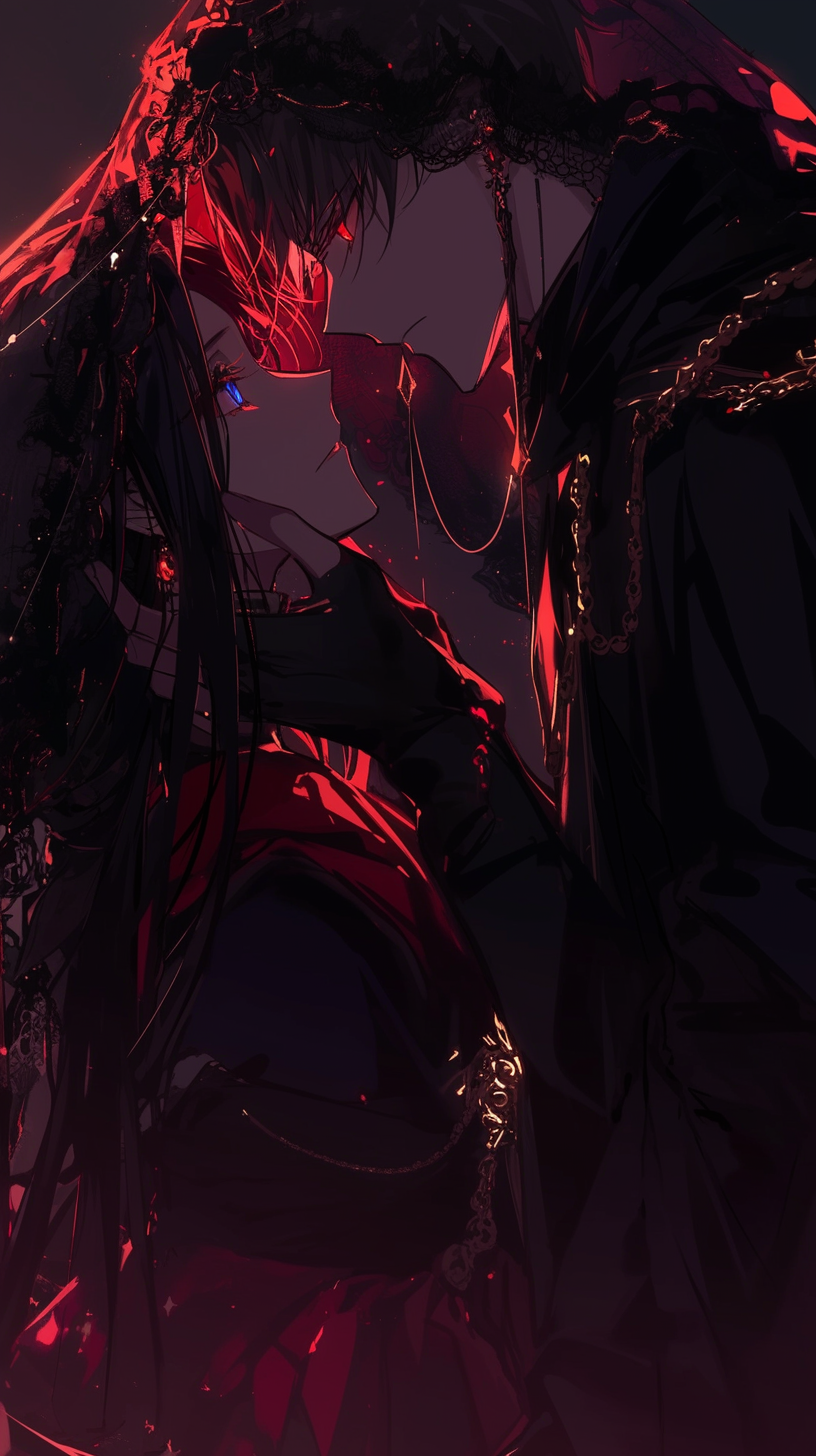 "beauty hidden in shadow." — Yodayo