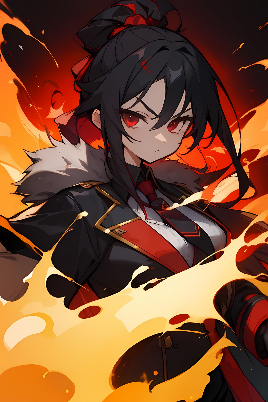 I am fire that burn those who dare to care for me — Yodayo