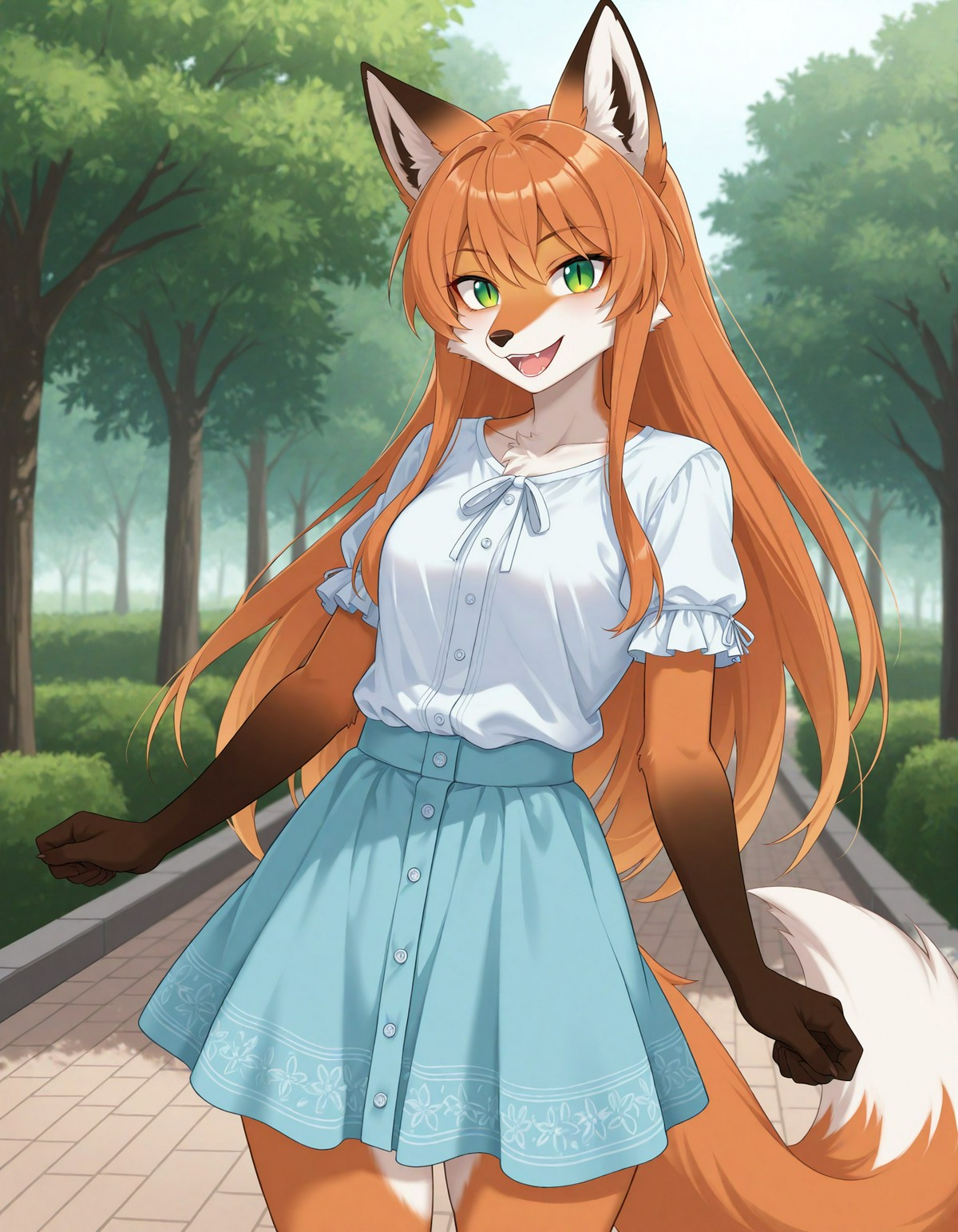 Kuko at the park (OC) — Yodayo