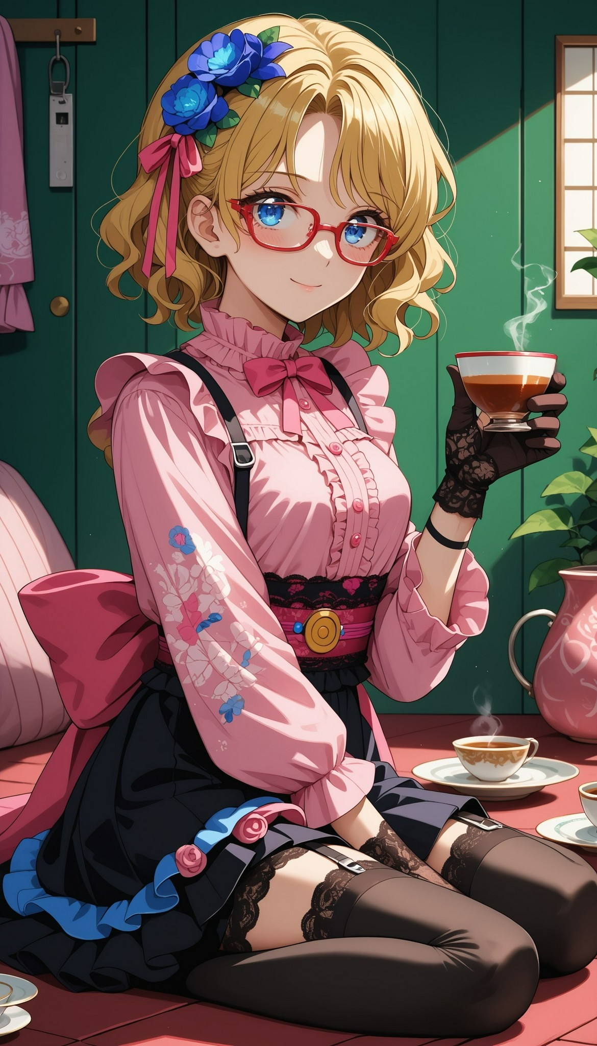 Backstage Tea Time? — Yodayo