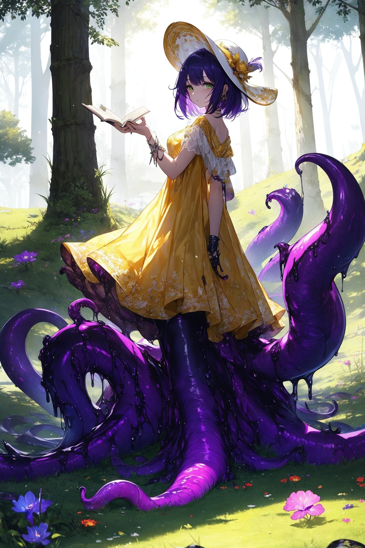 Shoggoth Girl 3/3 — Yodayo