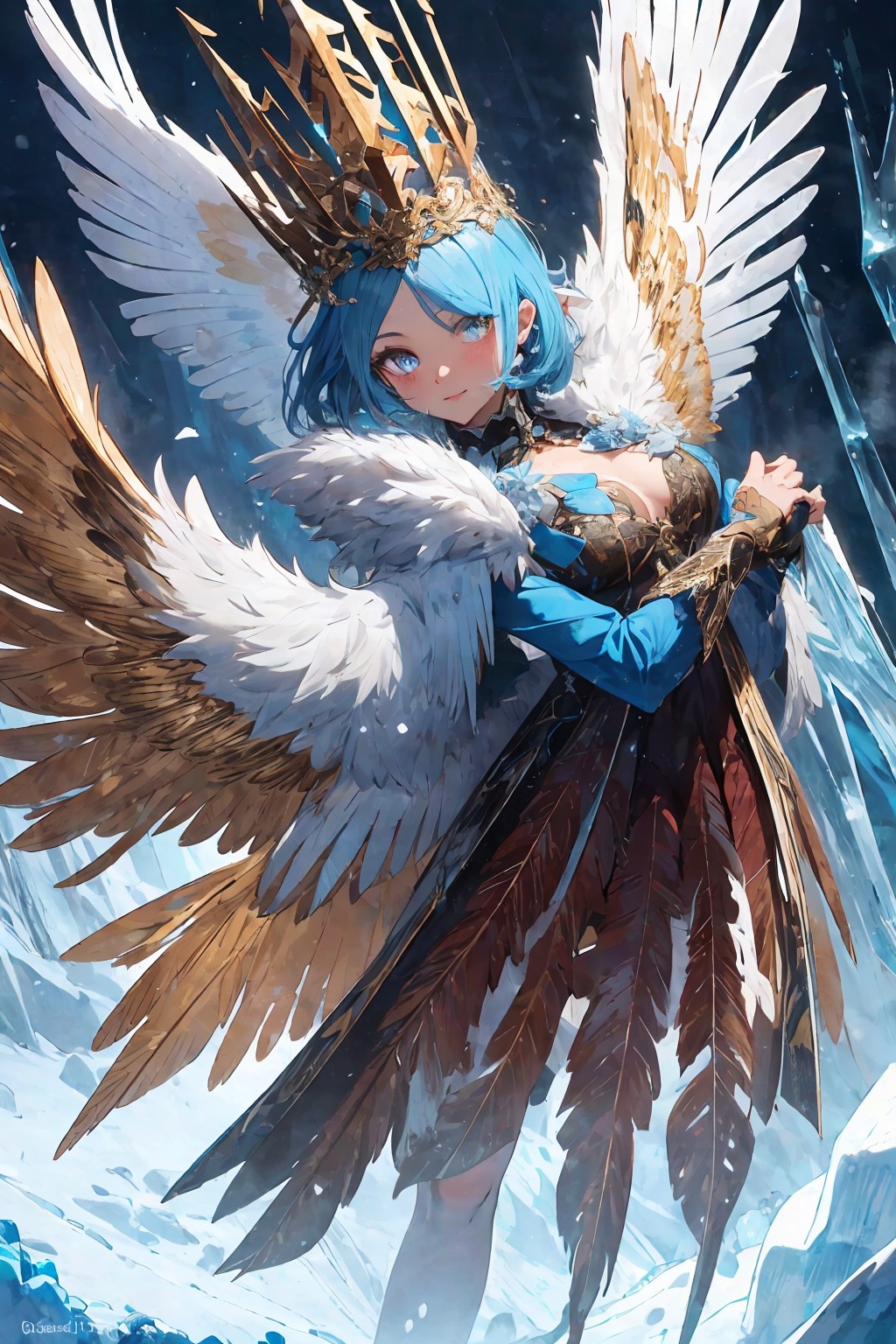Mythical Bird Lady — Yodayo