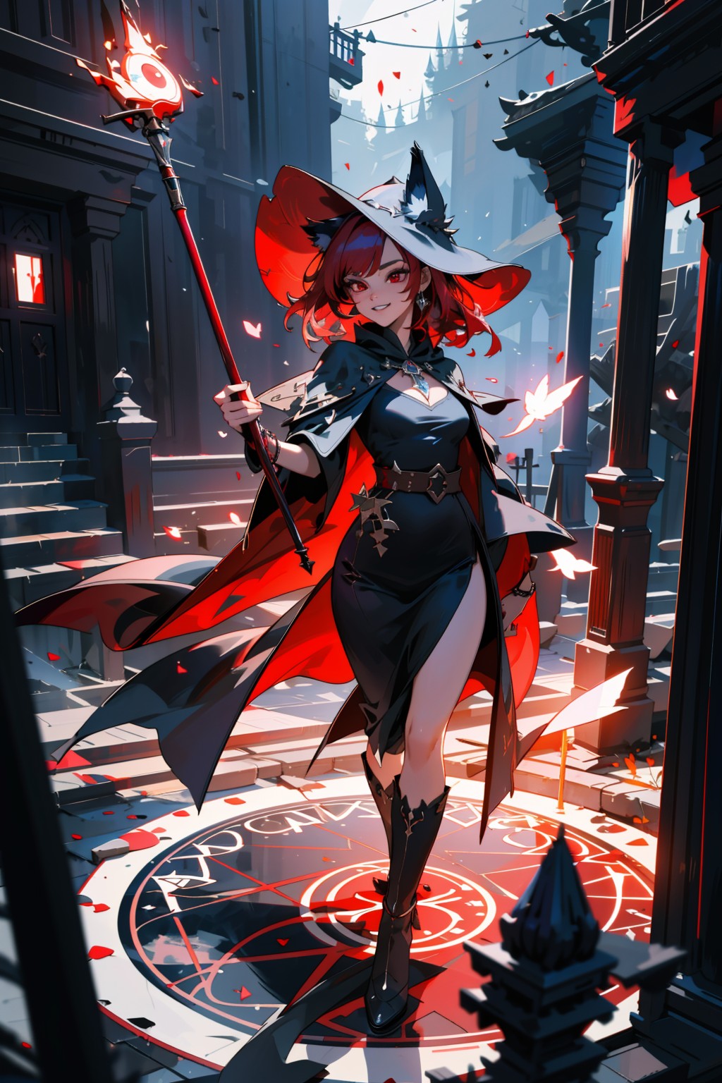 ♦️ Sheylin the Scarlet Magus ♦️ 8 Image's — Yodayo