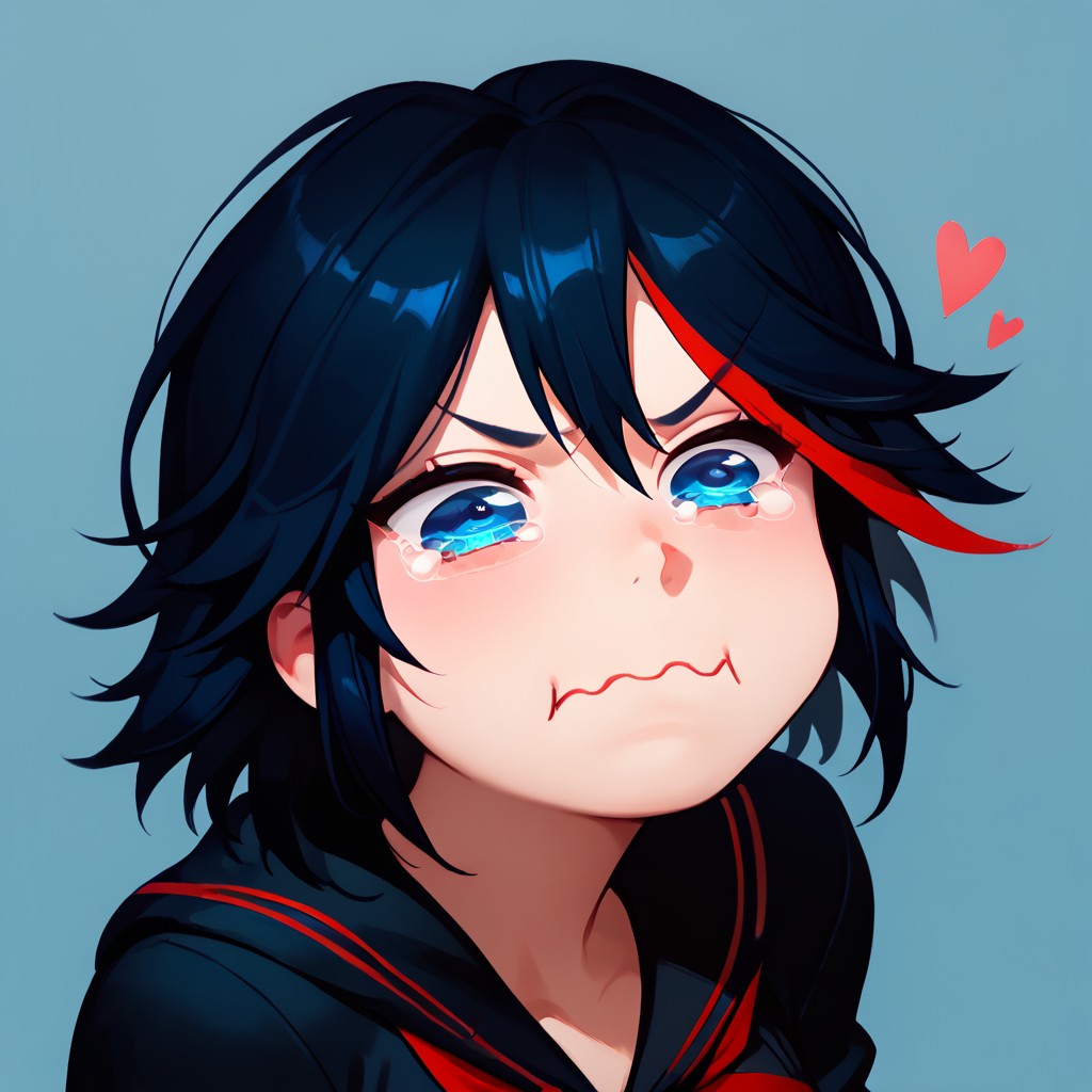 Ryuko Crying 😭 — Yodayo