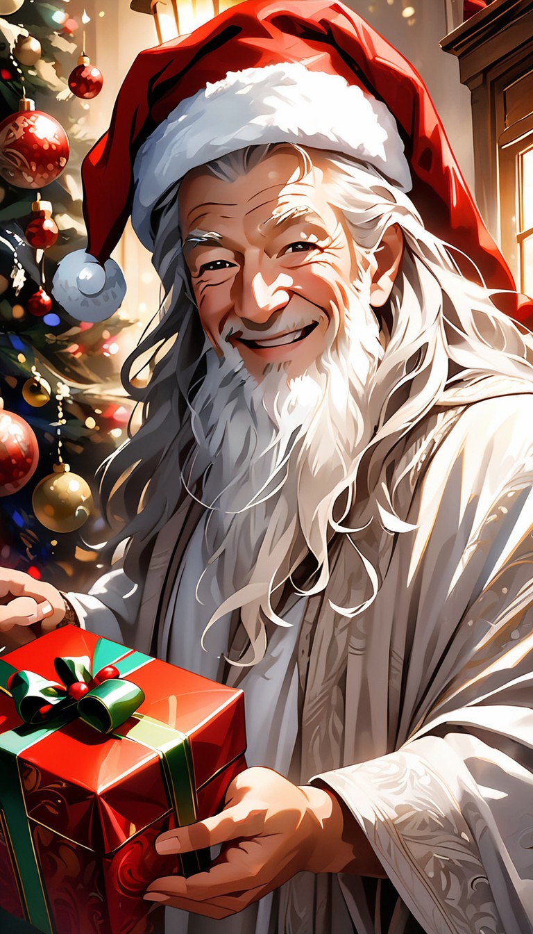 Christmas with Gandalf — Yodayo