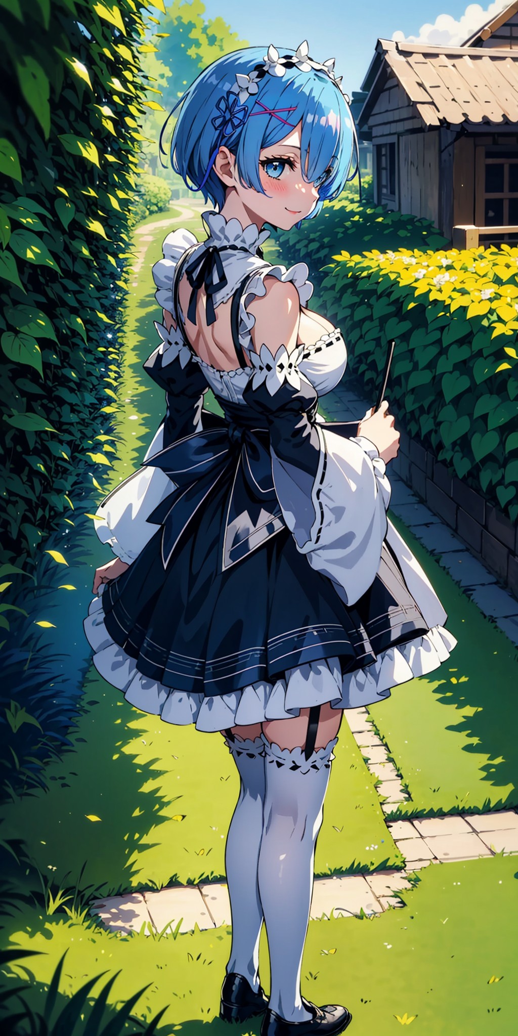 Rem garden pack — Yodayo