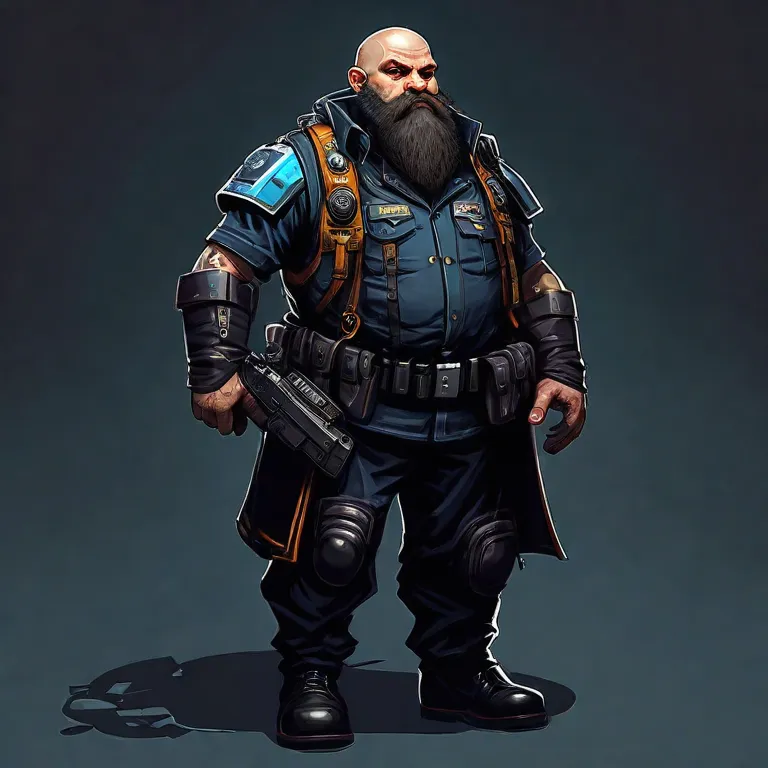 OC: Major Grimly "Hammer" Callaway of Miami-Dade LoneStar: — Yodayo