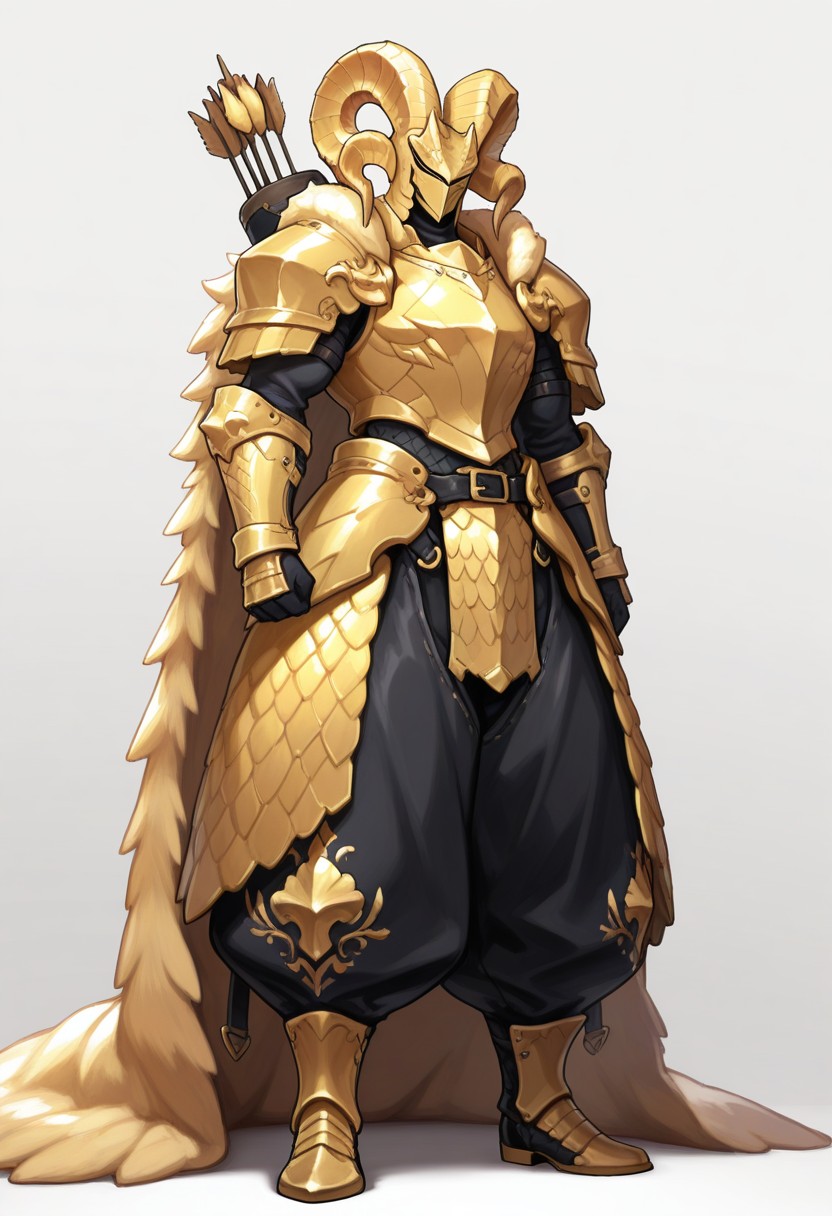 Gabriel in Kulve Taroth inspired armor — Yodayo