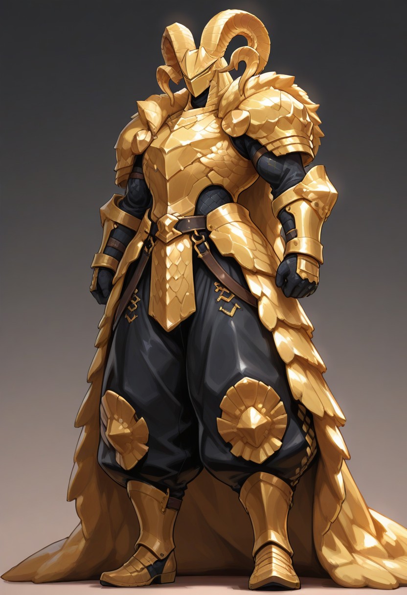 Gabriel in Kulve Taroth inspired armor — Yodayo