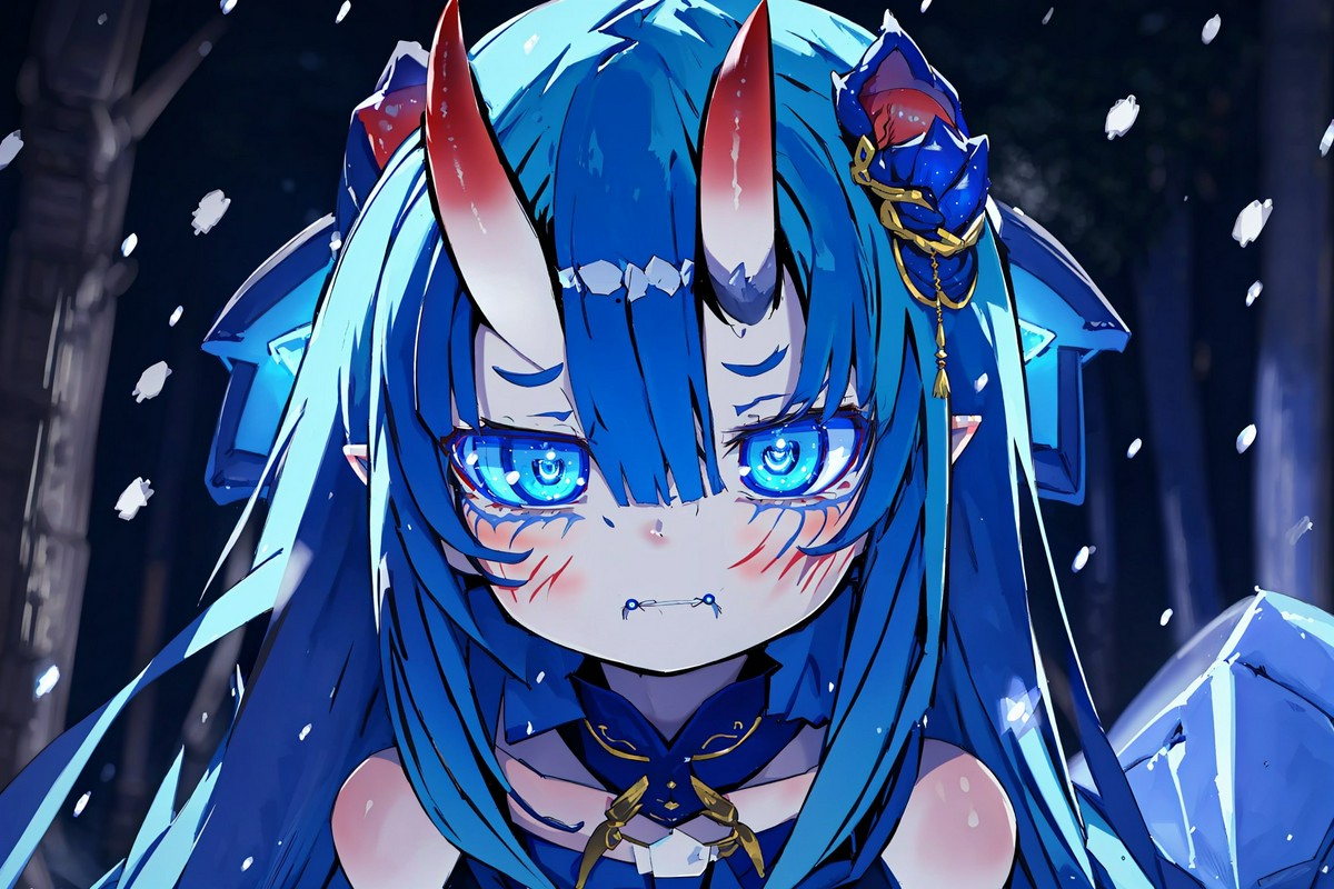 Cute Oni Girl — Yodayo