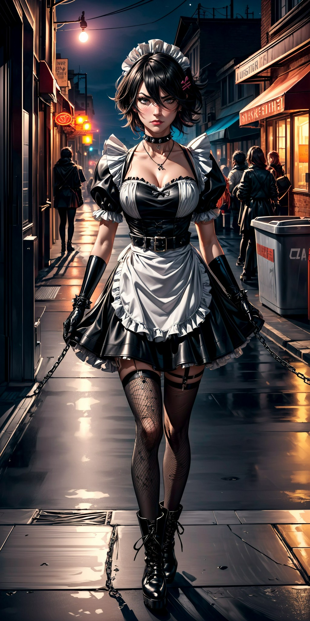 (Rando post) Punk Maid - Comic Babes Edition — Yodayo