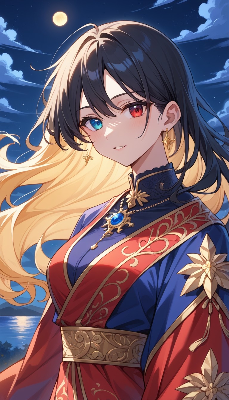 For Moon and Sun echo! Eclipse ☀️🌙 (redesign) — Yodayo