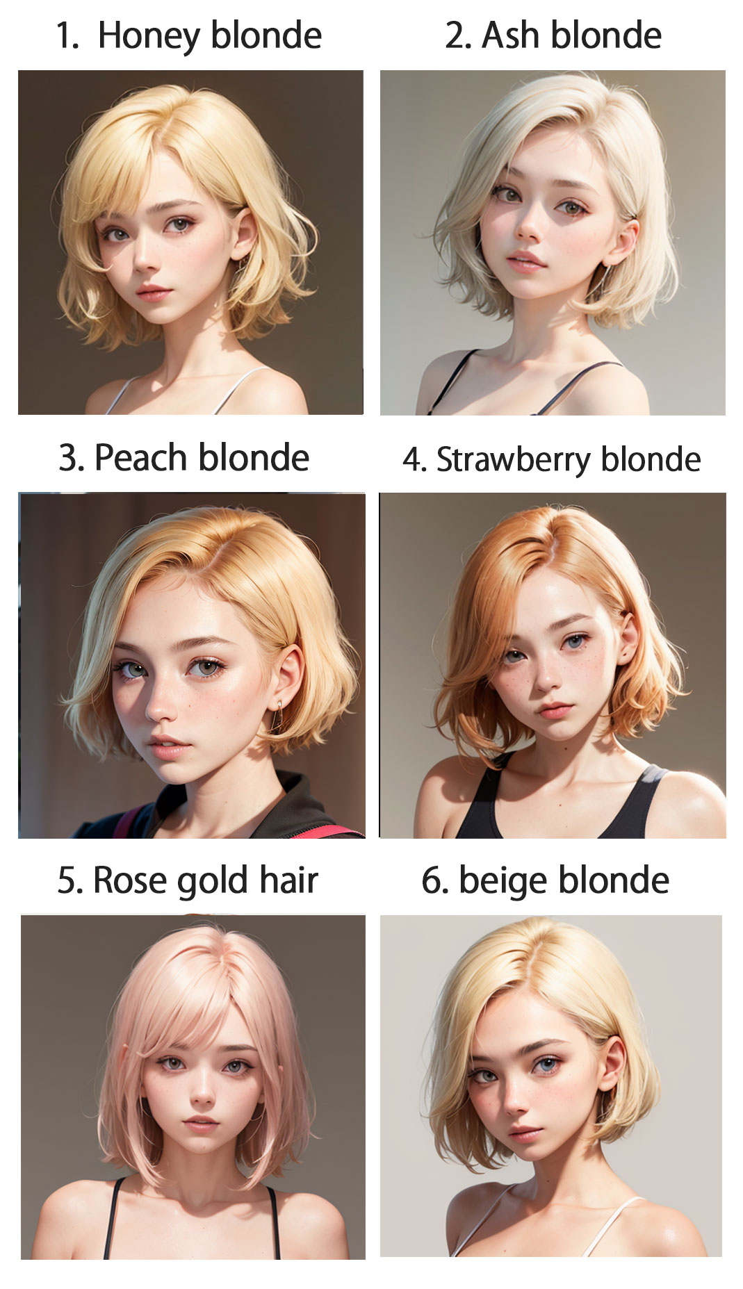 hair color — Yodayo