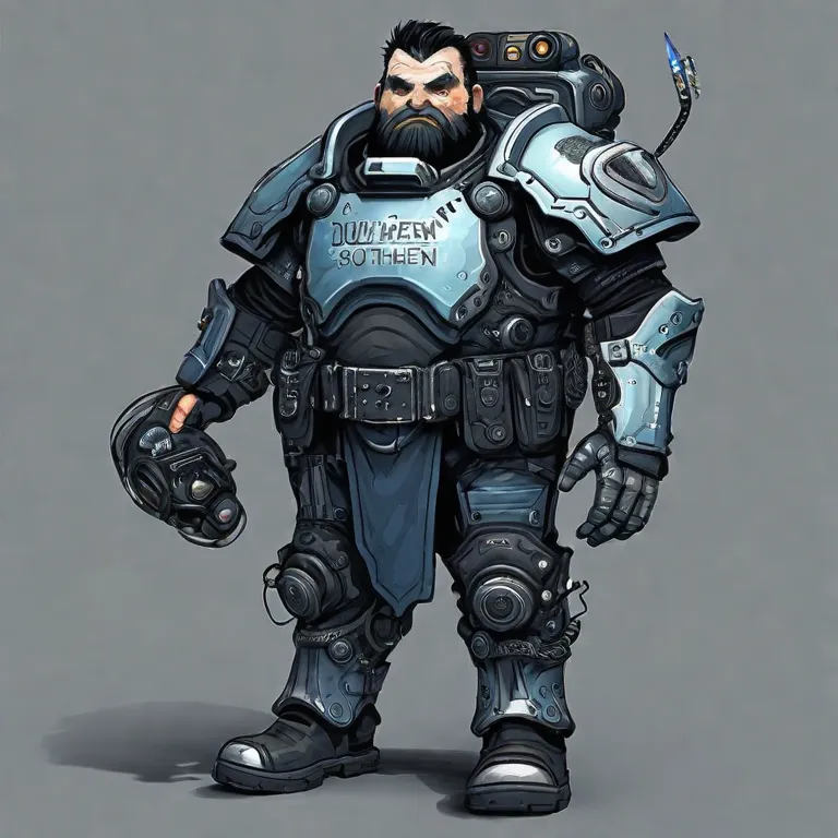 OC: Major Grimly "Hammer" Callaway of Miami-Dade LoneStar: — Yodayo