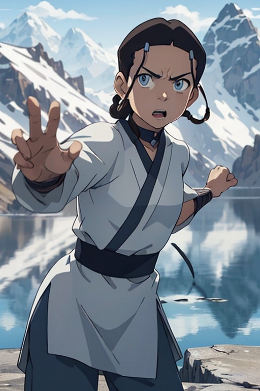 katara fighting — Yodayo