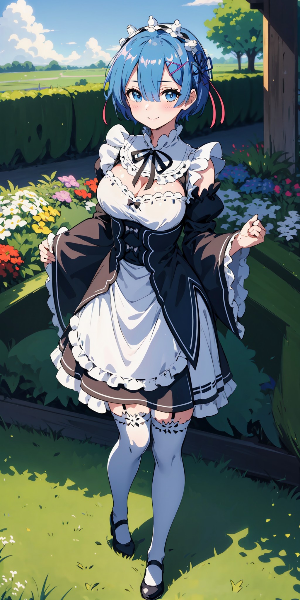 Rem garden pack — Yodayo