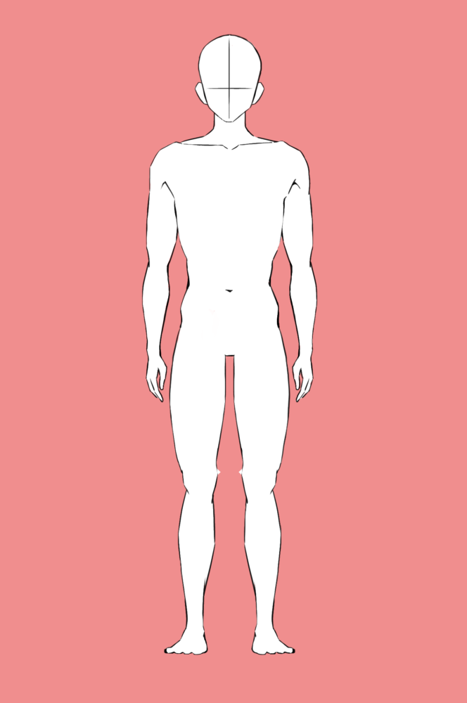 Controlnet pose reference pics: Standing — Yodayo