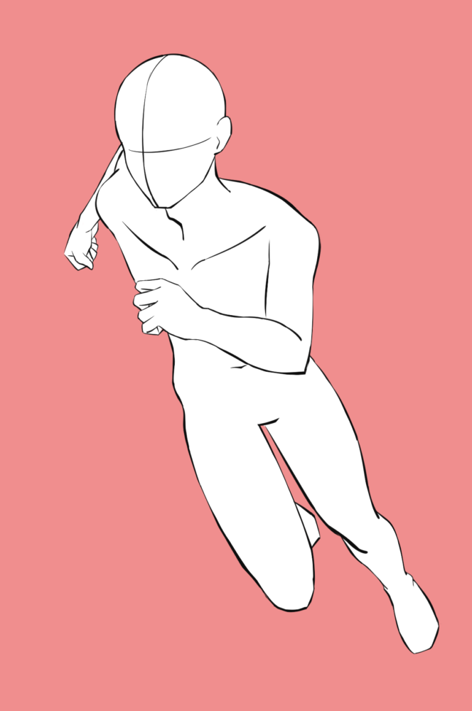 Controlnet pose ref pics: Running and jumping — Yodayo