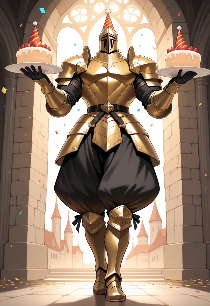 1 Year as Gabriel of the Greatpants Knights....Yodayo, god dammit you ...