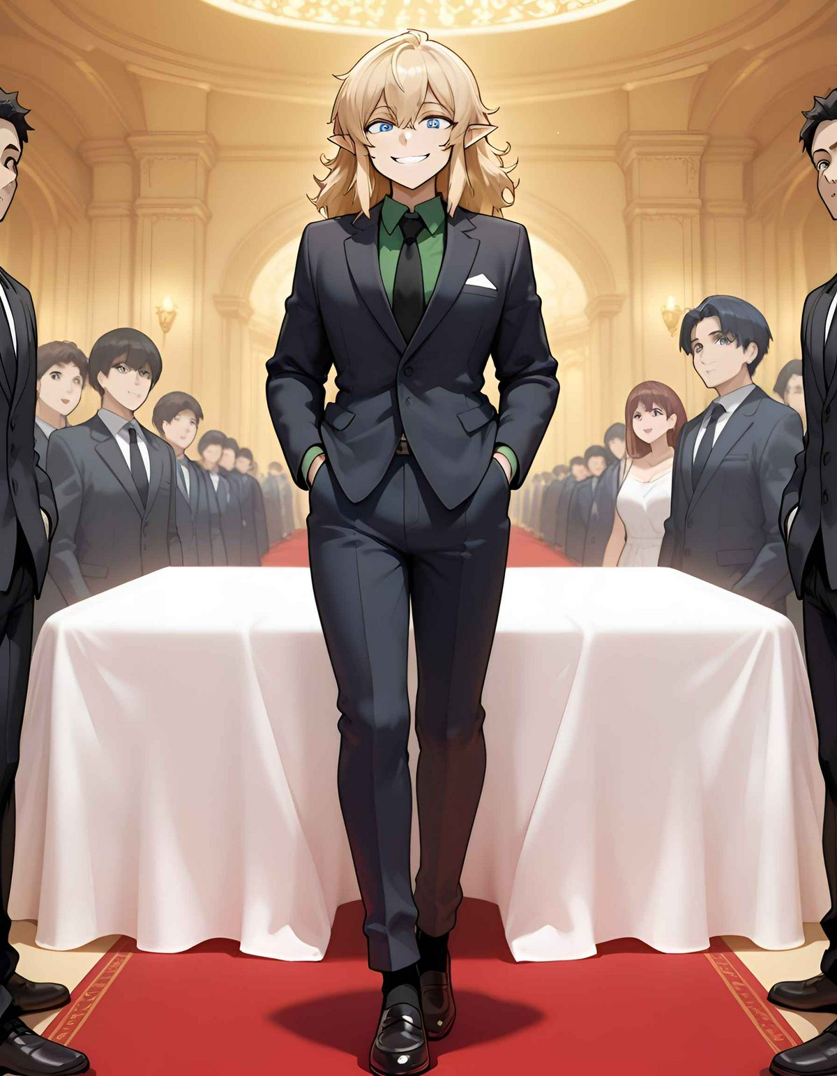 Yewan arrives at the Gala | Aila 10k likes challenge — Yodayo