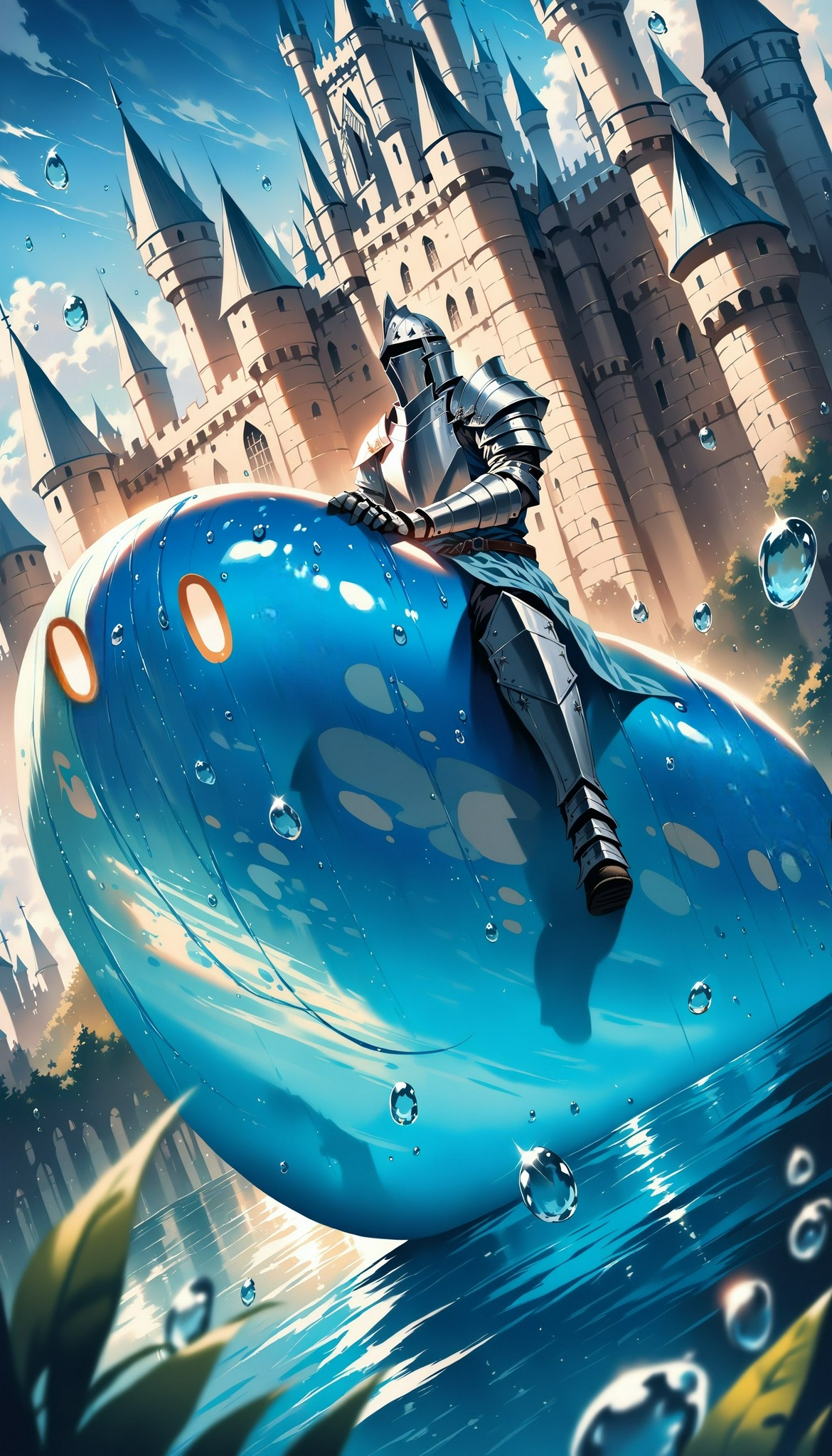 👑Slime Knight - Dragon Quest {Winners of Flash Content : Akira Toriyama ...