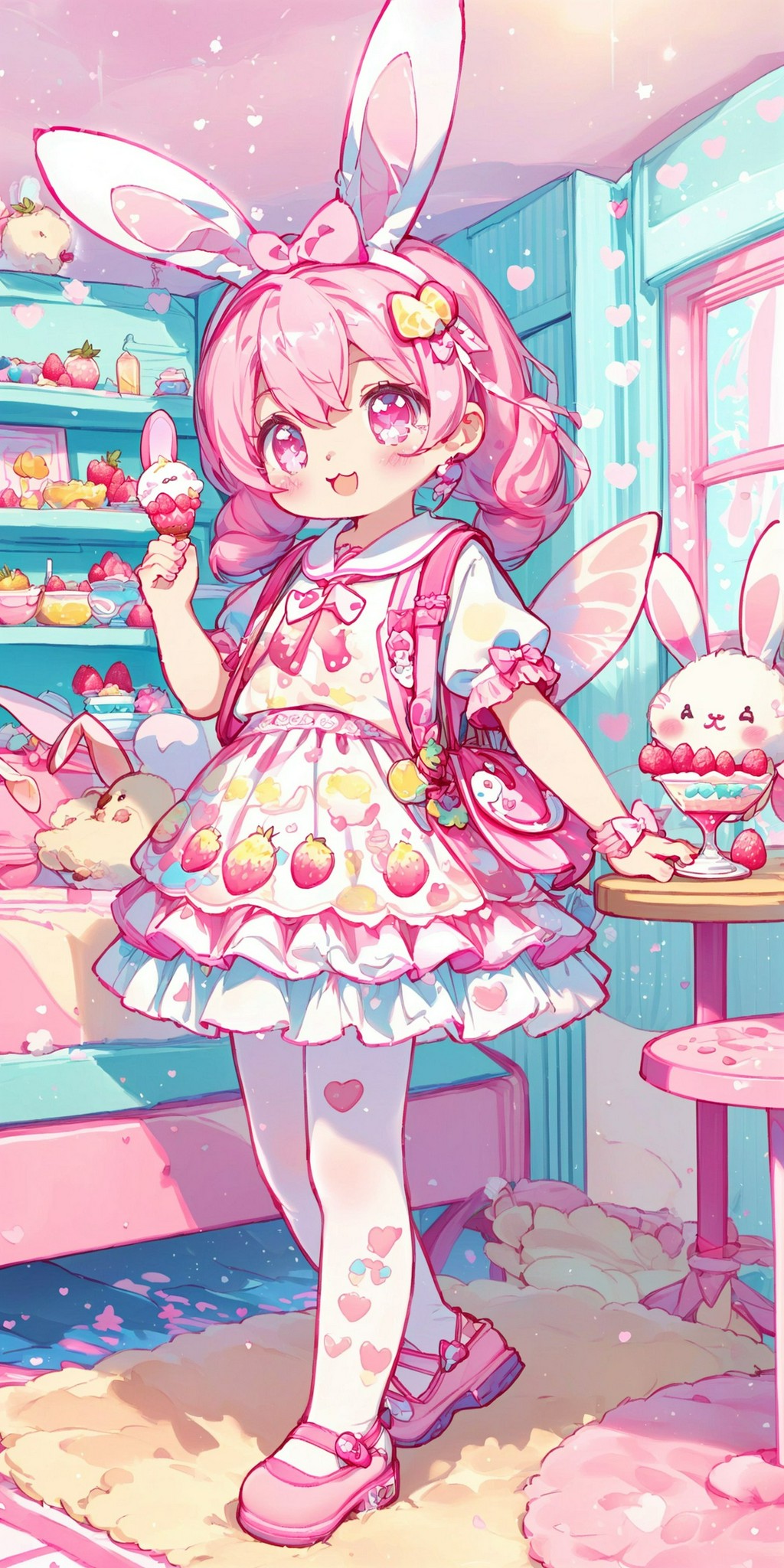 Continuing tests with this hyper kawaii style spell blend..loving the ...