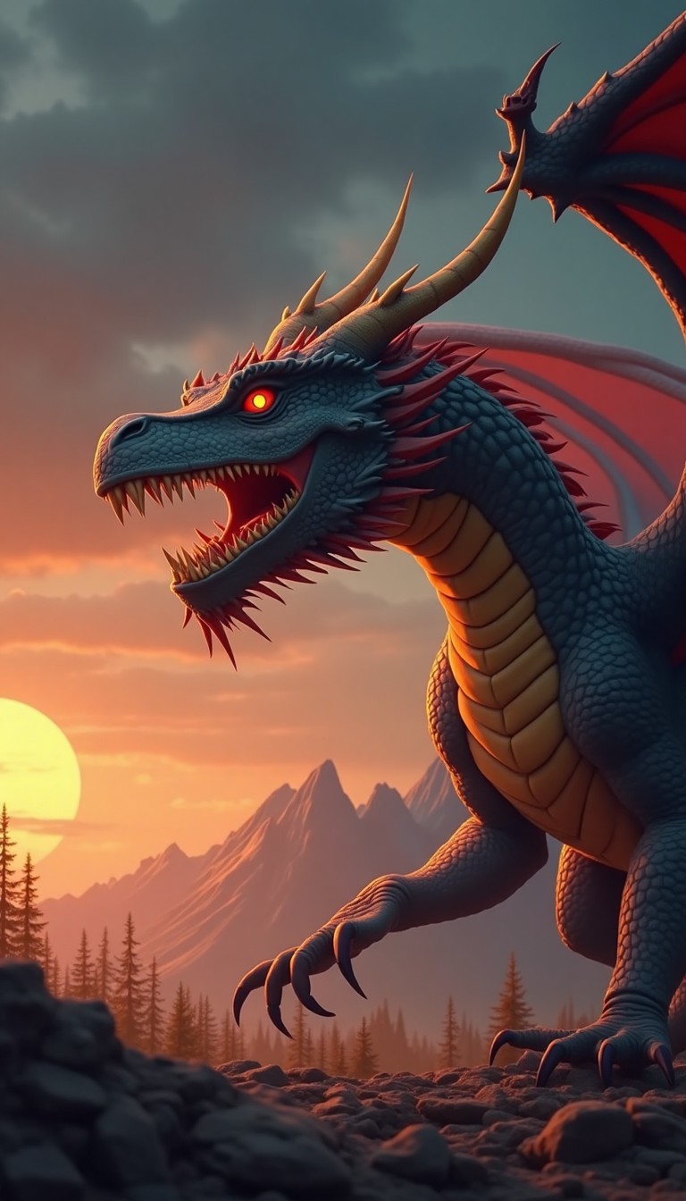 Dragon Blitz: The Night of Chromasaur Incursions — Yodayo