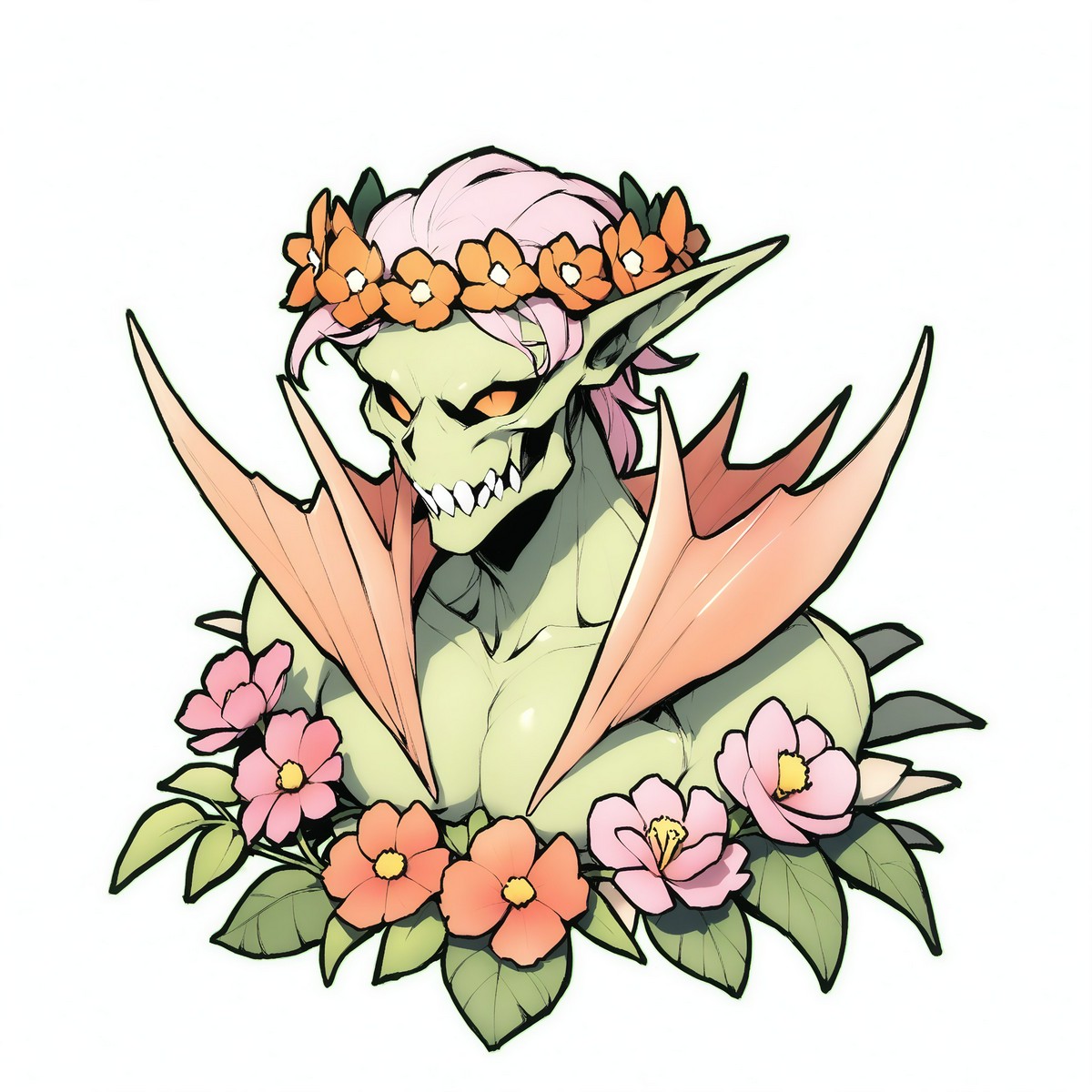 Flower goblin — Yodayo