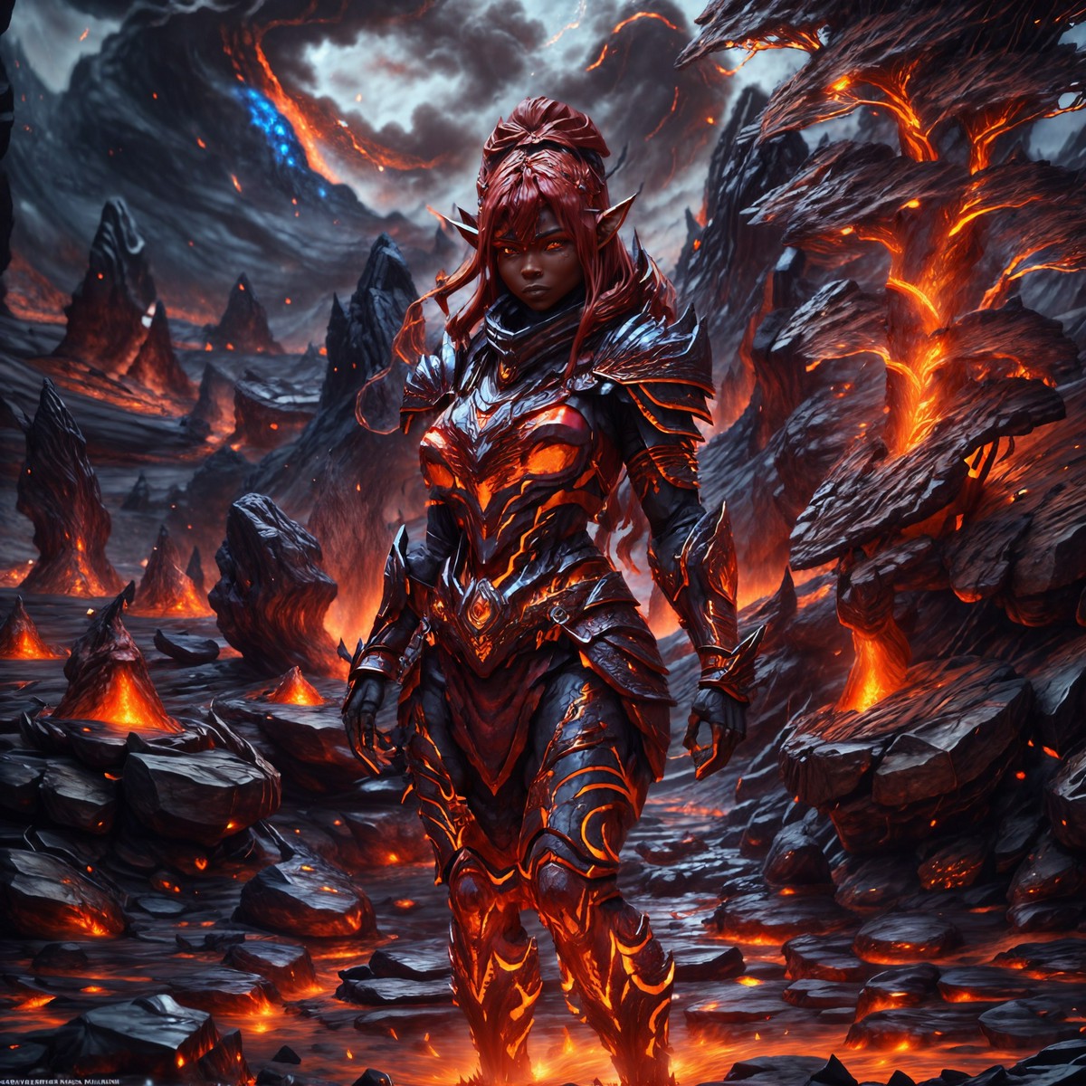 Volcano Elf Female — Yodayo