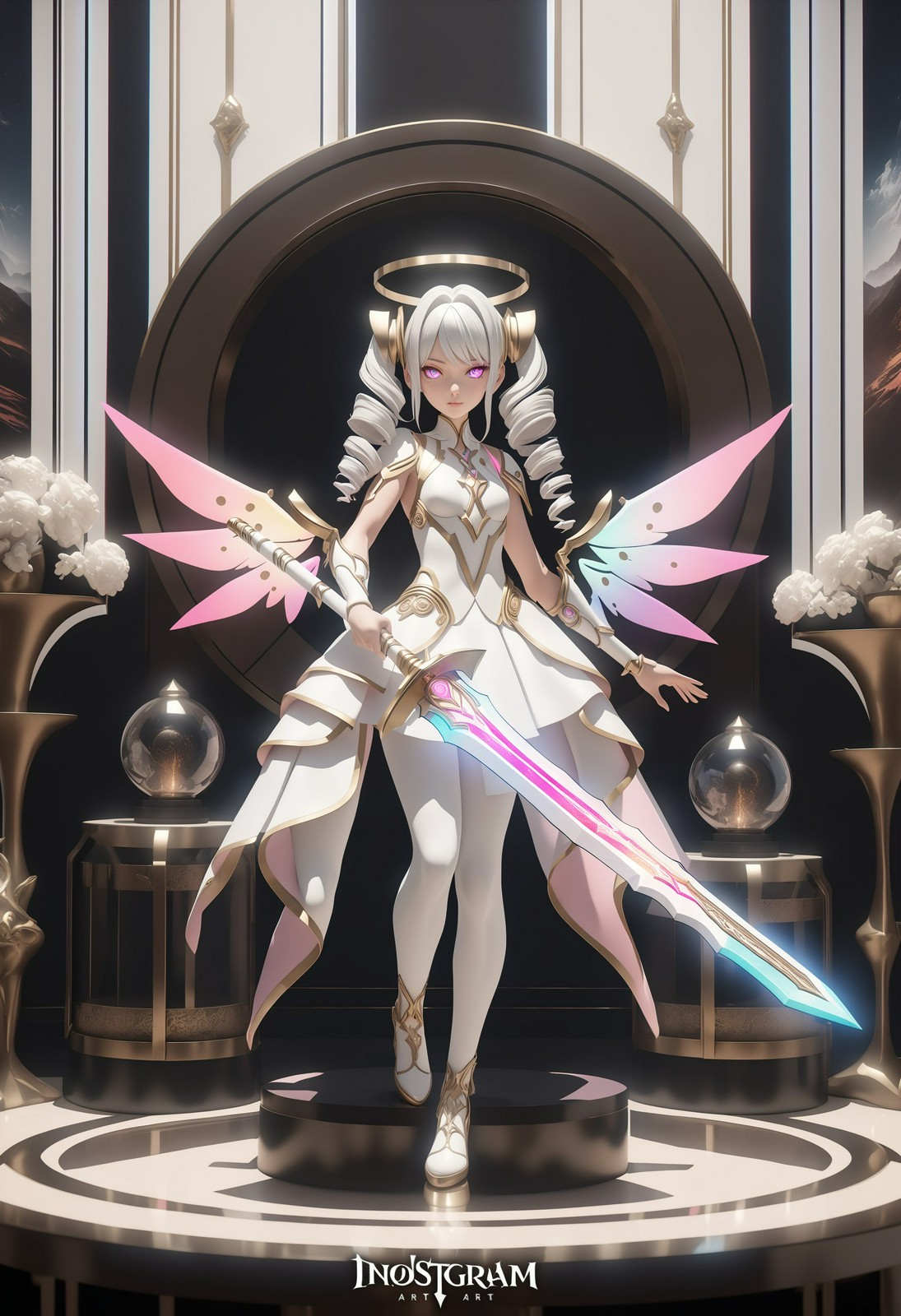 Angeloid Figurine — Yodayo