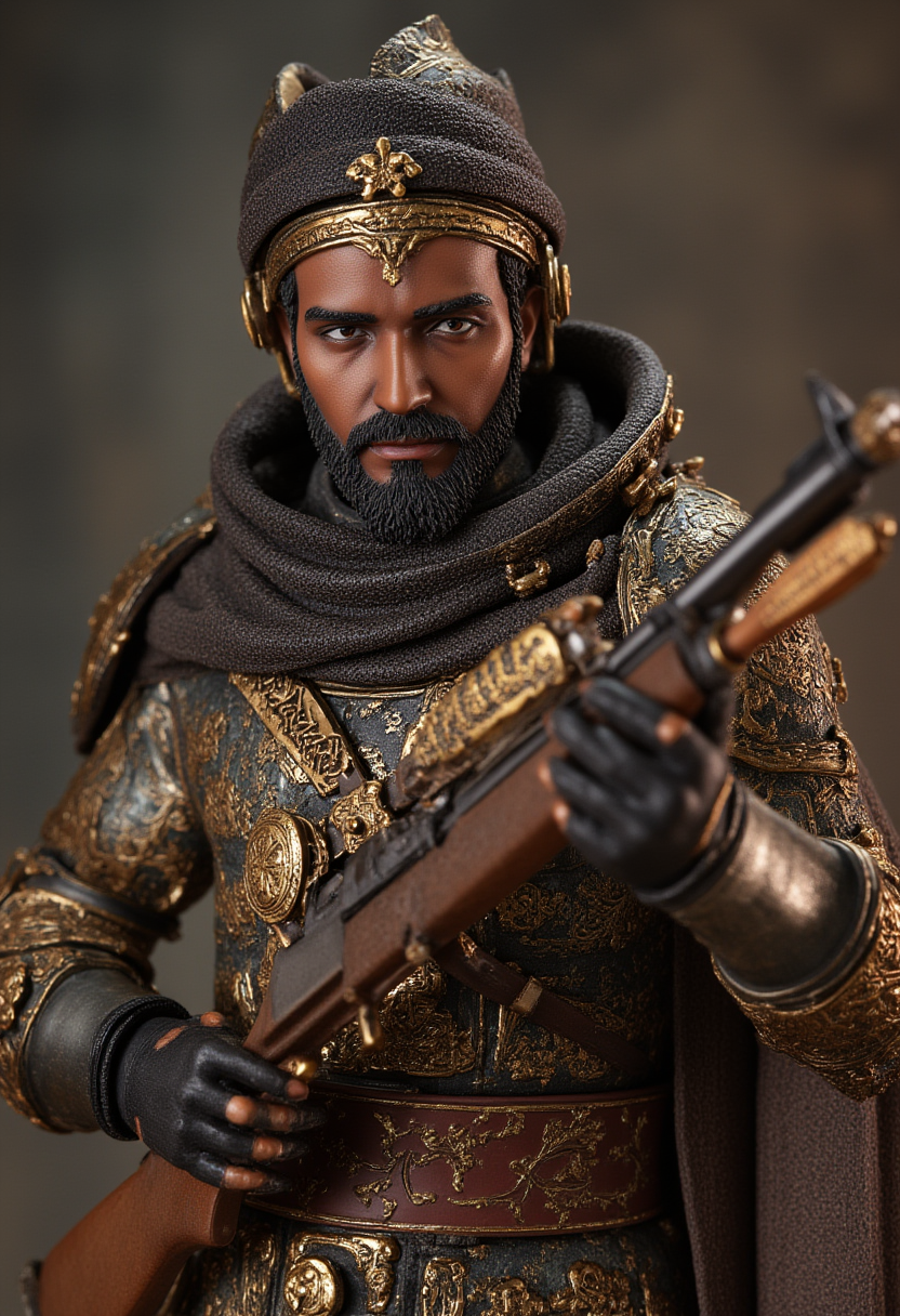 Steampunk middle easter assyrian soldier — Yodayo