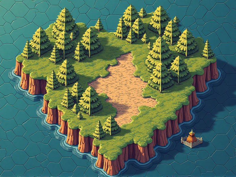 16 bit island, 4:3 aspect ratio — Yodayo