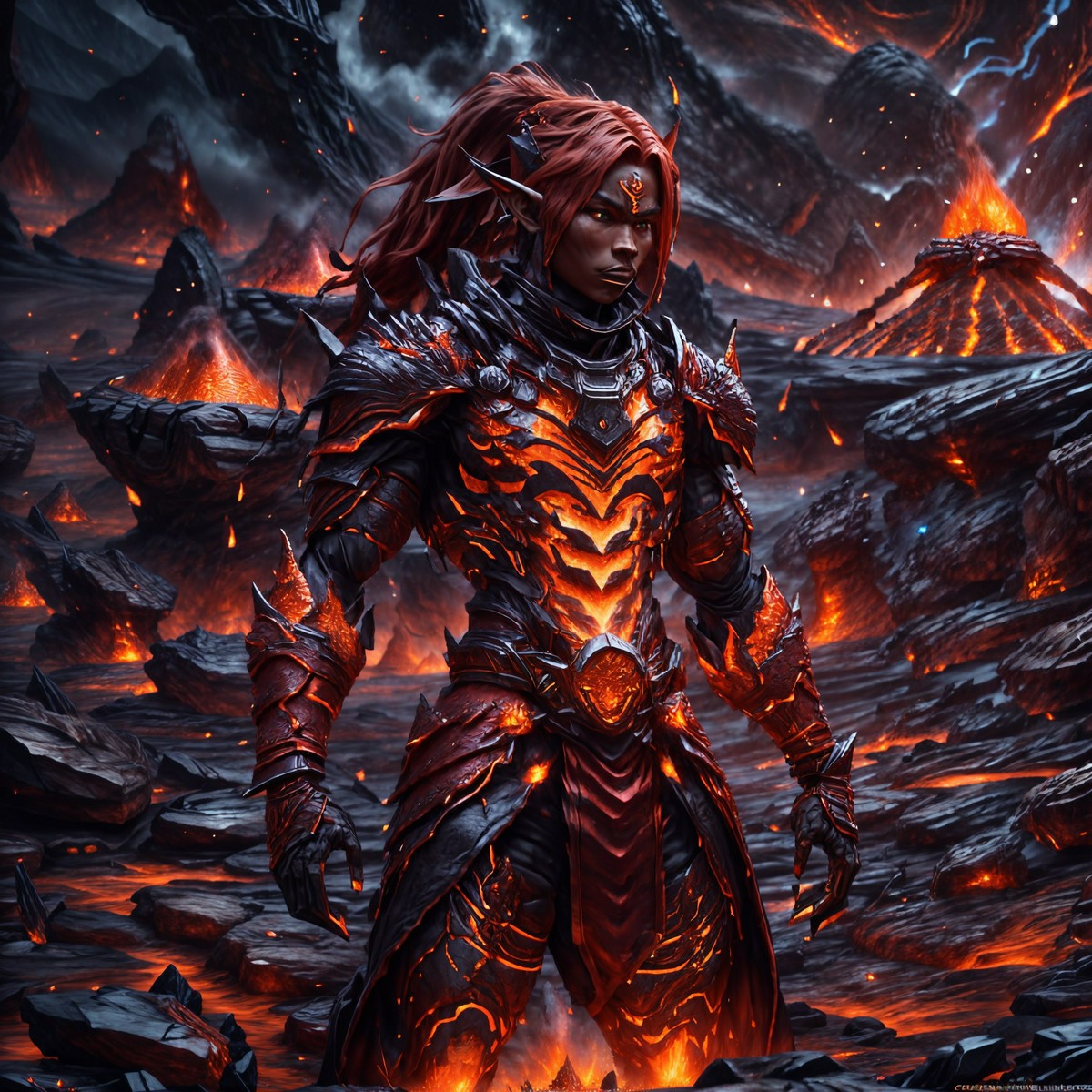 Volcano Elf Male — Yodayo
