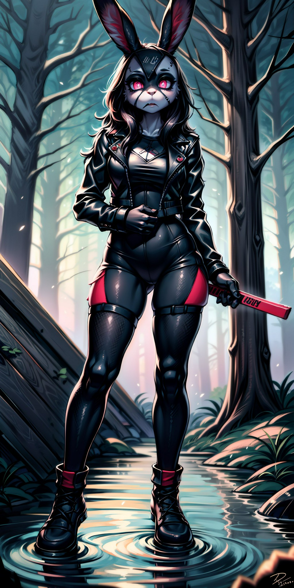 Horror Movie Bunny: Jason Voorhees Enhanced — Yodayo