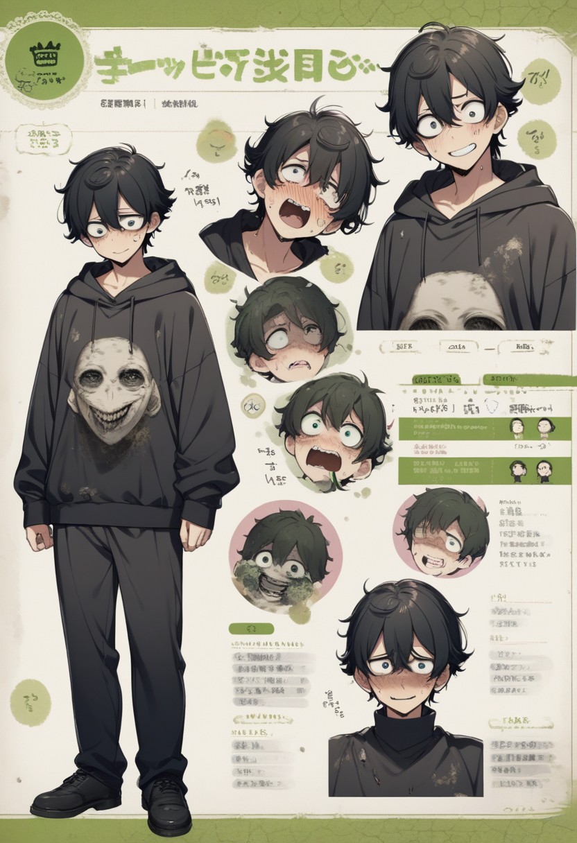 Kylar from degrees of lewdity, both versions — Yodayo