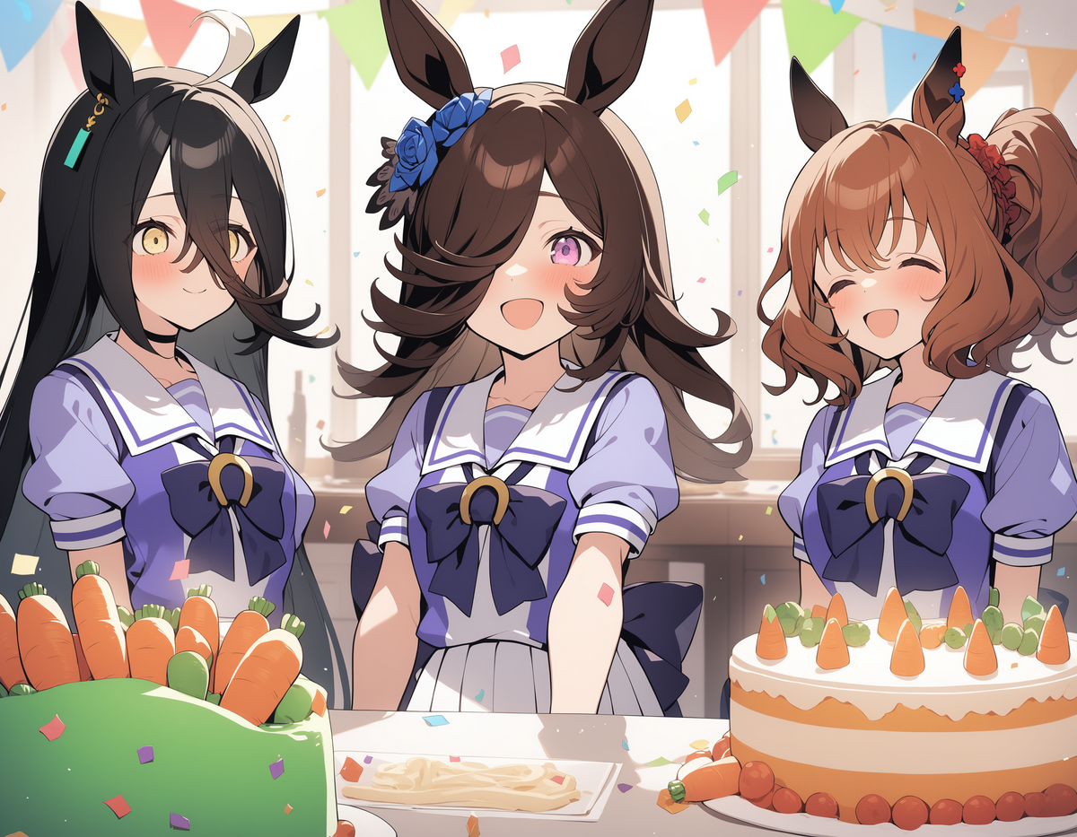 Triple Birthday (Uma Musume) — Yodayo