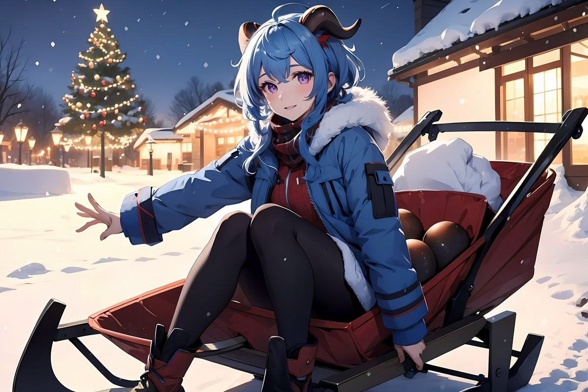 Let's go sledding 3 — Yodayo