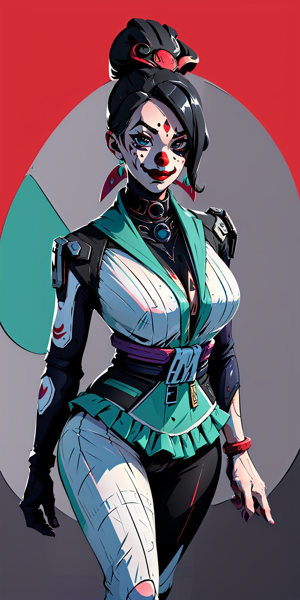 Valorant Clown: Sage's Full Body Spectacle — Yodayo