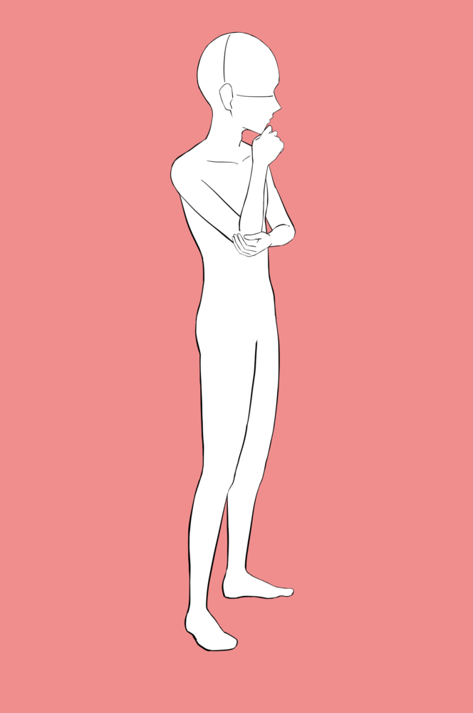 Controlnet pose reference pics: Standing — Yodayo